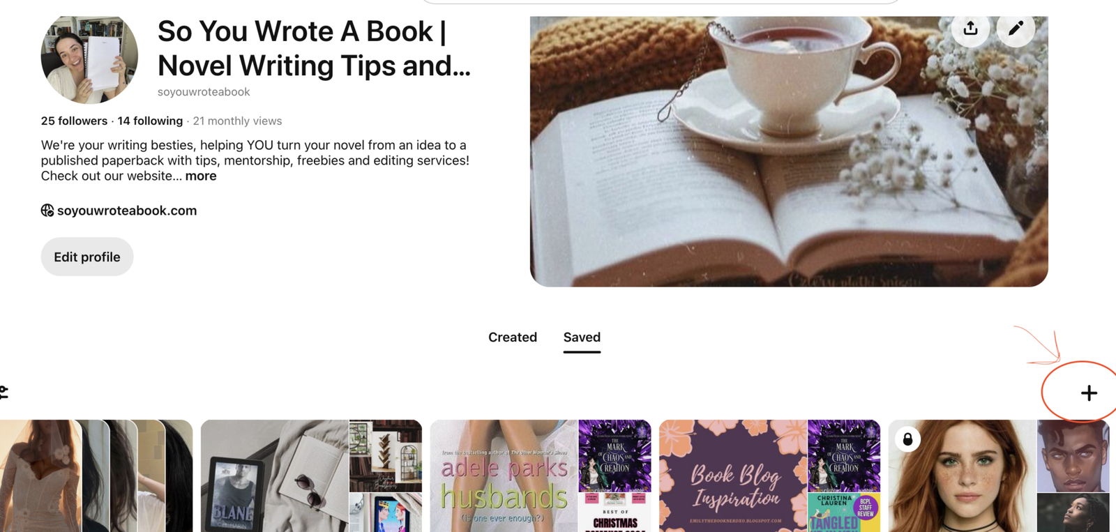 How Pinterest Boards Can Help You Write Your Novel (And How to Create ...